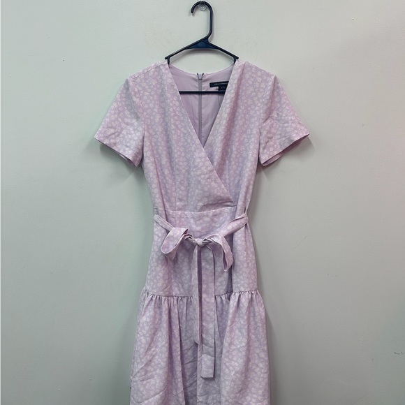 French Connection | Dresses | French Connection Lavender Floral Midi ...